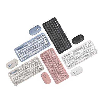 罗技PEBBLE2COMBO蓝牙轻音键鼠