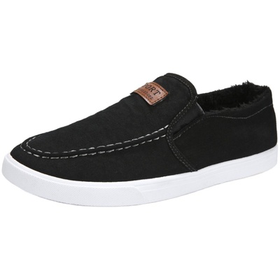 冬季加厚保暖男士运动风休闲鞋