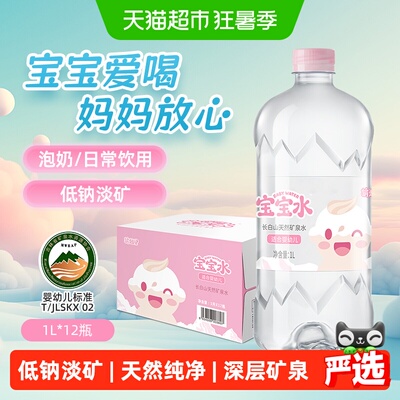 恒大冰泉低钠矿泉水1L*12瓶