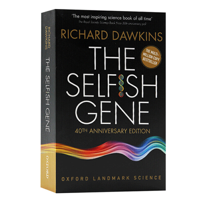 自私的基因40周年纪念版英文版