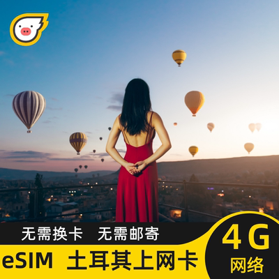 eSIM土耳其手机电话卡turkcell旅游4G流量上网卡3/5/10/20/30天