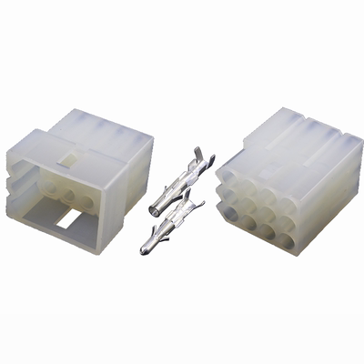 12孔连接器机械设备插簧端子公母