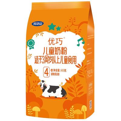 完达山奶粉400g袋装儿童