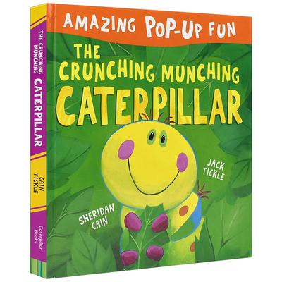Amazing Pop-Up Fun The Crunching Munching Caterpillar 吃叶子的毛毛虫儿童 3D立体英语故事 英文原版图书