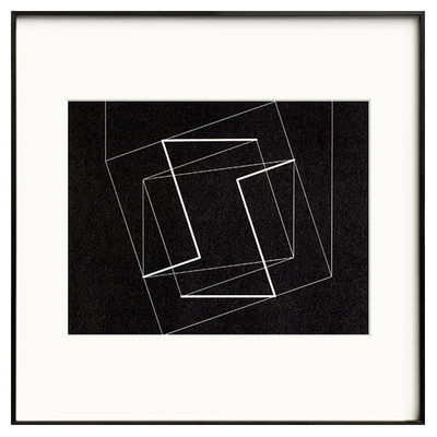 形变主义大师albers小众风装饰画