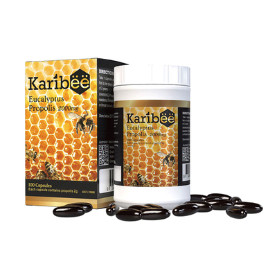 Karibee蜂胶胶囊澳州原装进口