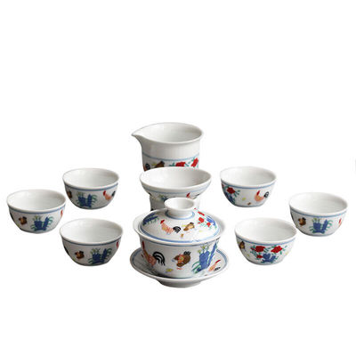 景德镇仿古整套陶瓷功夫茶具