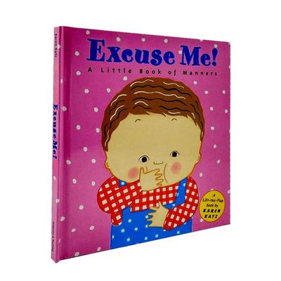 现货英文原版Excuse Me!:A Little Book of Manners抱歉：礼仪翻翻书