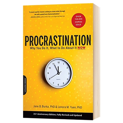 英文原版书籍拖延心理学