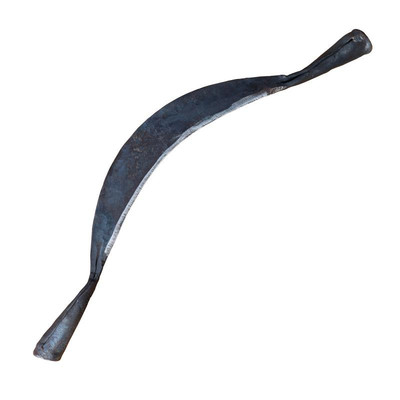 单手双手柄去树皮大弯刀刮皮铲子