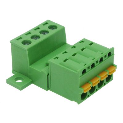 免焊对接弹簧按压端子整套固定