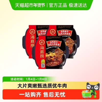 海底捞麻辣嫩牛番茄牛腩自热火锅