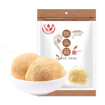 富昌农家无熏硫猴头菇干货100g