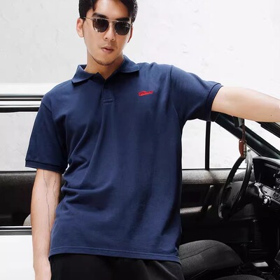 维托摩瑞英伦绅士棉纯色polo衫