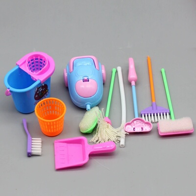过家家玩具模型清洁DIY