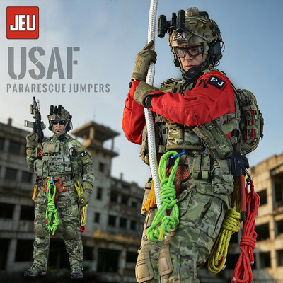 JEU【预售】MINITIMES1/6 战术空降救援员 M057 12寸索降可动兵人