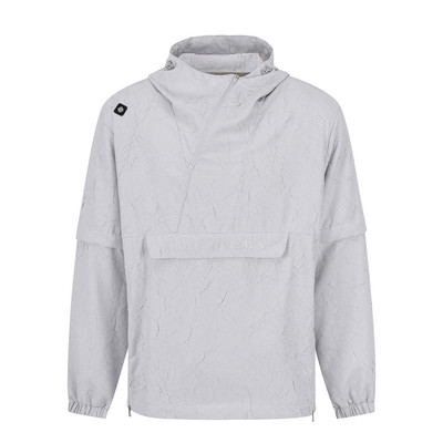 韩国代购STANDREWS高尔夫球服26春季男士休闲可拆袖连帽防风外套