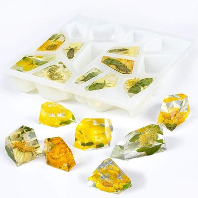 水晶滴胶不规则石头硅胶模具