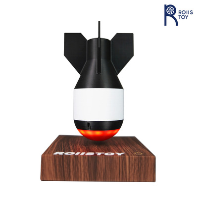 RoIIsToy磁悬浮核弹模型桌面装饰生日礼物一件代发磁吸创意礼物