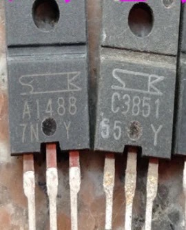 进口拆机 2SA1488 2SC3851 A1488A C3851A 音频对管功放管