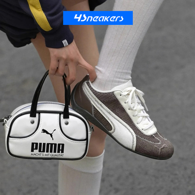 PUMA/彪马 Speedcat Aéré 低帮绗缝线编织网面薄底德训赛车鞋
