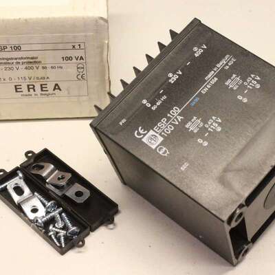 议价EREA ESP 100 0-230V-400V 100 VA Transformator ESP100 OVP