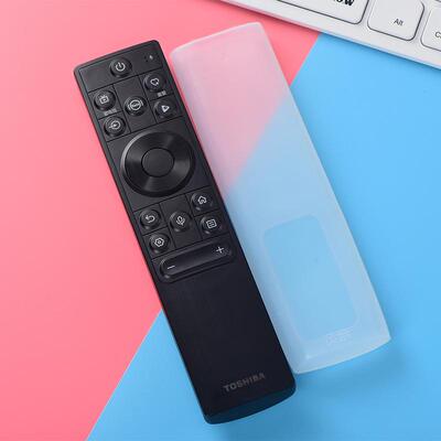 适用于东芝电视语音遥控器保护套Z660NF85 65 /75 /85硅胶套透明