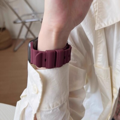 iwatchS11泡泡柔软硅胶创意表带