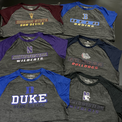 高弹速干长袖运动t恤投篮服NCAA