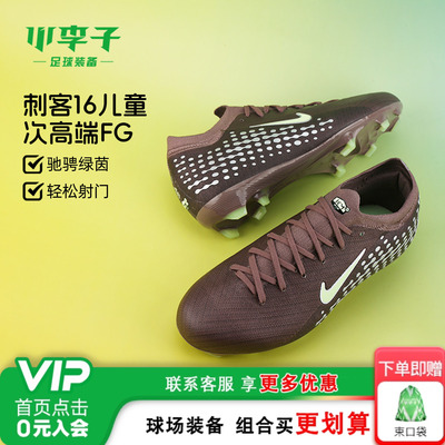 小李子耐克刺客FG混钉足球鞋