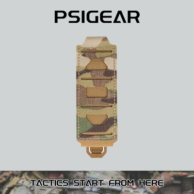 PSIGEAR Skewer小号9mm单联快拔套 手电套 工具钳包 进口激光切割