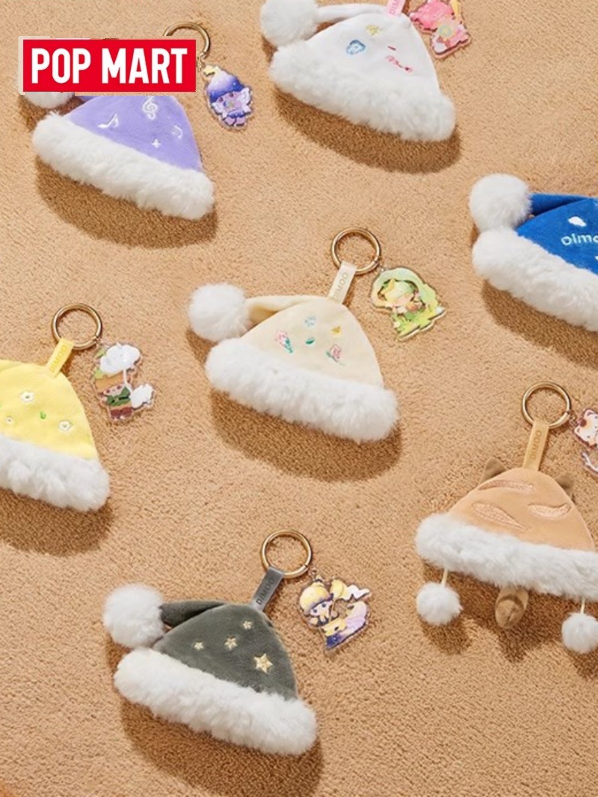 Popmart Dimoo Dream Inside and Out Stuffed Pendant Blind Box Trendy ...