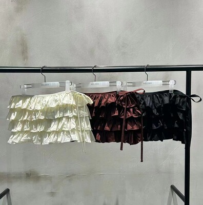 正品秋季现货韩国东大门HELDER层层蛋糕裙屁帘搭配百褶裙