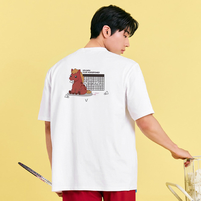 2026春夏新款Technist韩国羽毛球服男女同款运动短袖休闲上衣T马