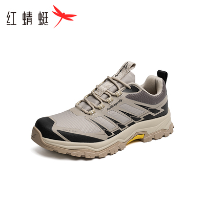 REDDRAGONFLY/红蜻蜓男士时尚潮流松紧带网面厚底老爹鞋WYA14093