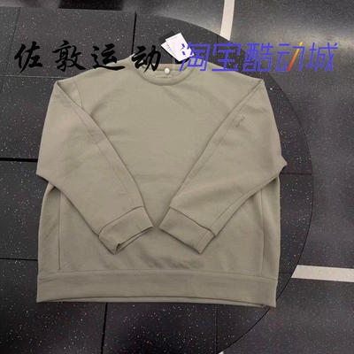 NIKE男子速干纯色圆领卫衣