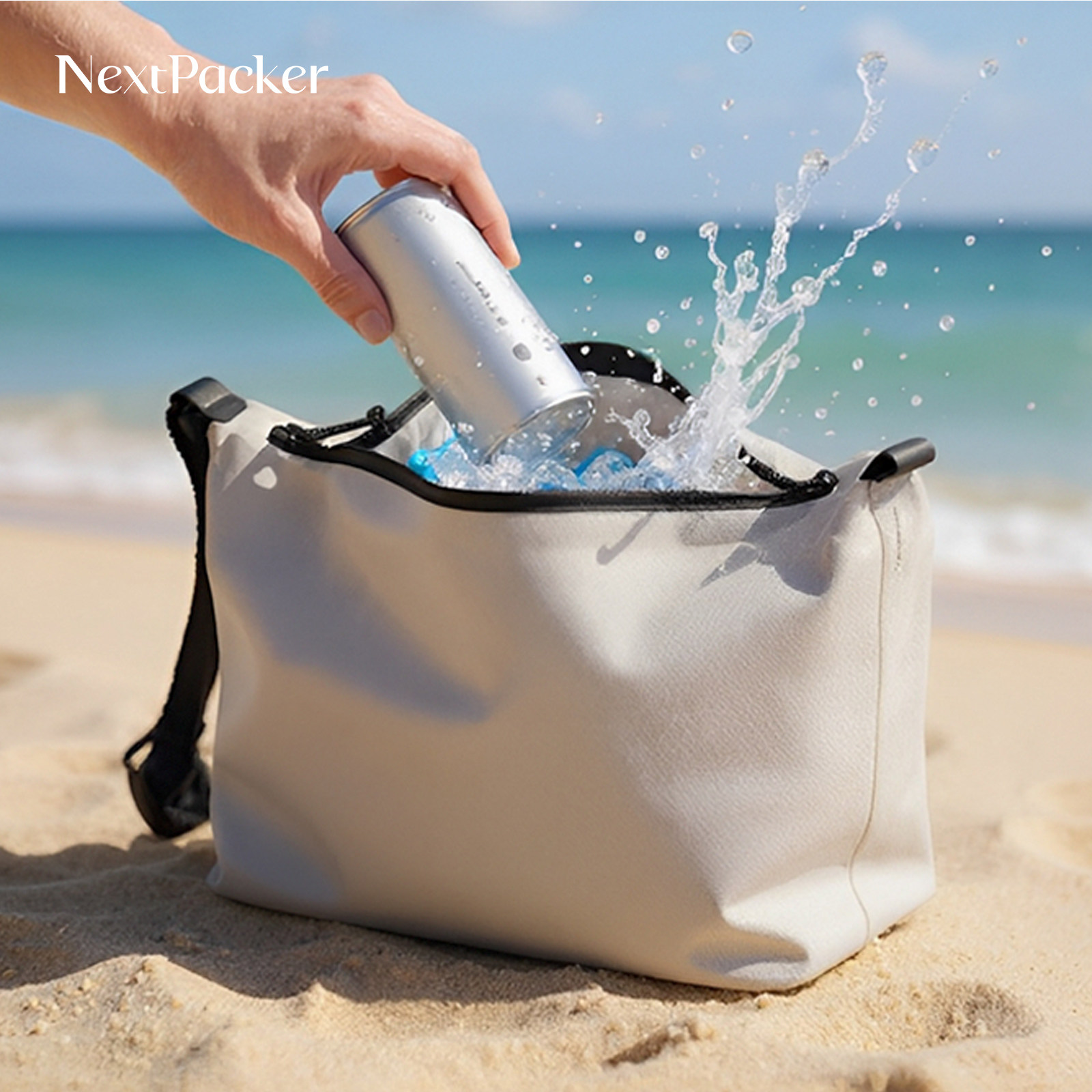 NextPacker户外冰包露营野餐保温包防水便携午餐包折叠保冷手提袋