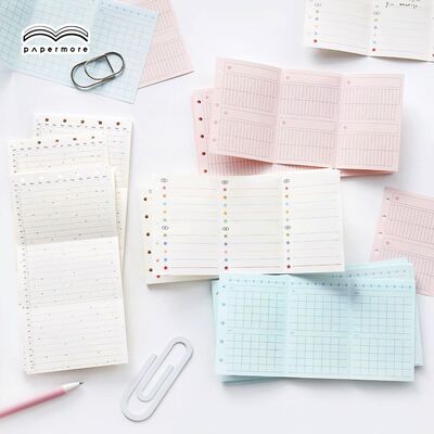 PaperMore备忘记录系列活页替芯M5内页韩系ins手帐收纳配件内页