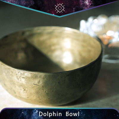 海豚恋歌纯手工静心冥想铜颂钵