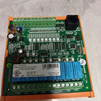 UNITRONICS EX90-DI8-RO8 采集模块