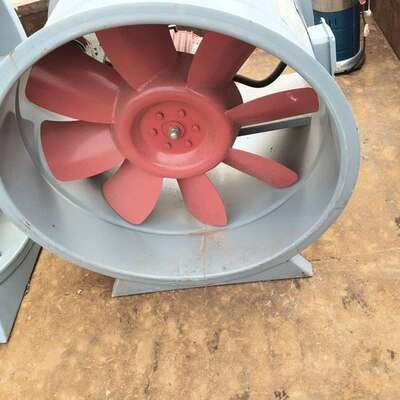 全新山东卓曼混流风机SWF-I-7，4kw，风量15762m