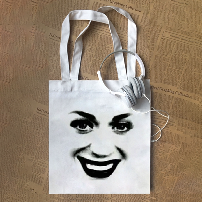 Katy Perry水果姐抽象果图果粉演唱会趣味帆布包定制