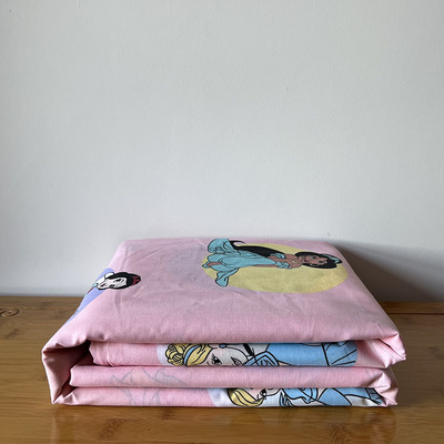 卡通动漫涤棉薄款单人女孩被套