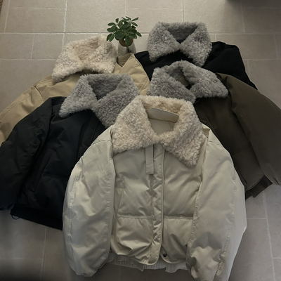 冬上新派克羽绒服新潮欧版加厚保暖羽绒服外套SJ8870