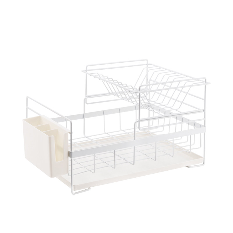 Buy Multifunctional Dish Rack Bowl Rack Multifunctional Double-Decker ...
