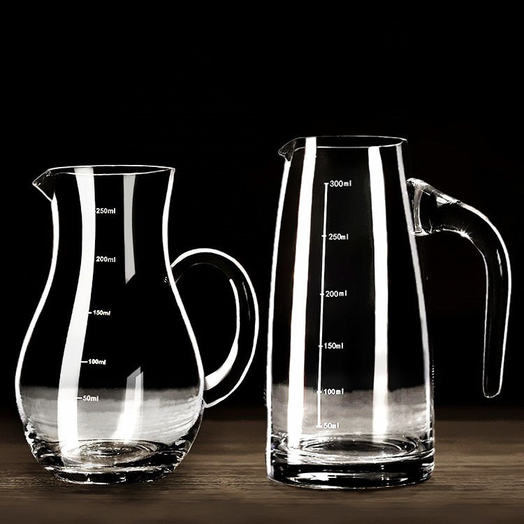 无铅白酒分酒器红酒快速醒酒器洋酒公杯水晶酒玻璃量杯带刻度酒壶