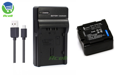 适用于 松下VW-VBG130GK SDR-H80 H90 HDC-TM10摄像机电池+充电器