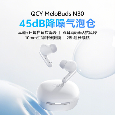 选购QCY MeloBuds N30降噪气泡仓 蓝牙耳机