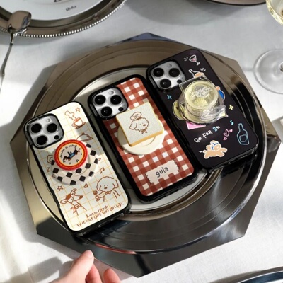 【gula泡泡骚强磁吸手机壳】吐司气泡酒透明轻薄秋冬款手机壳适用于iphone17promax苹果16Pro手机壳磁吸支架