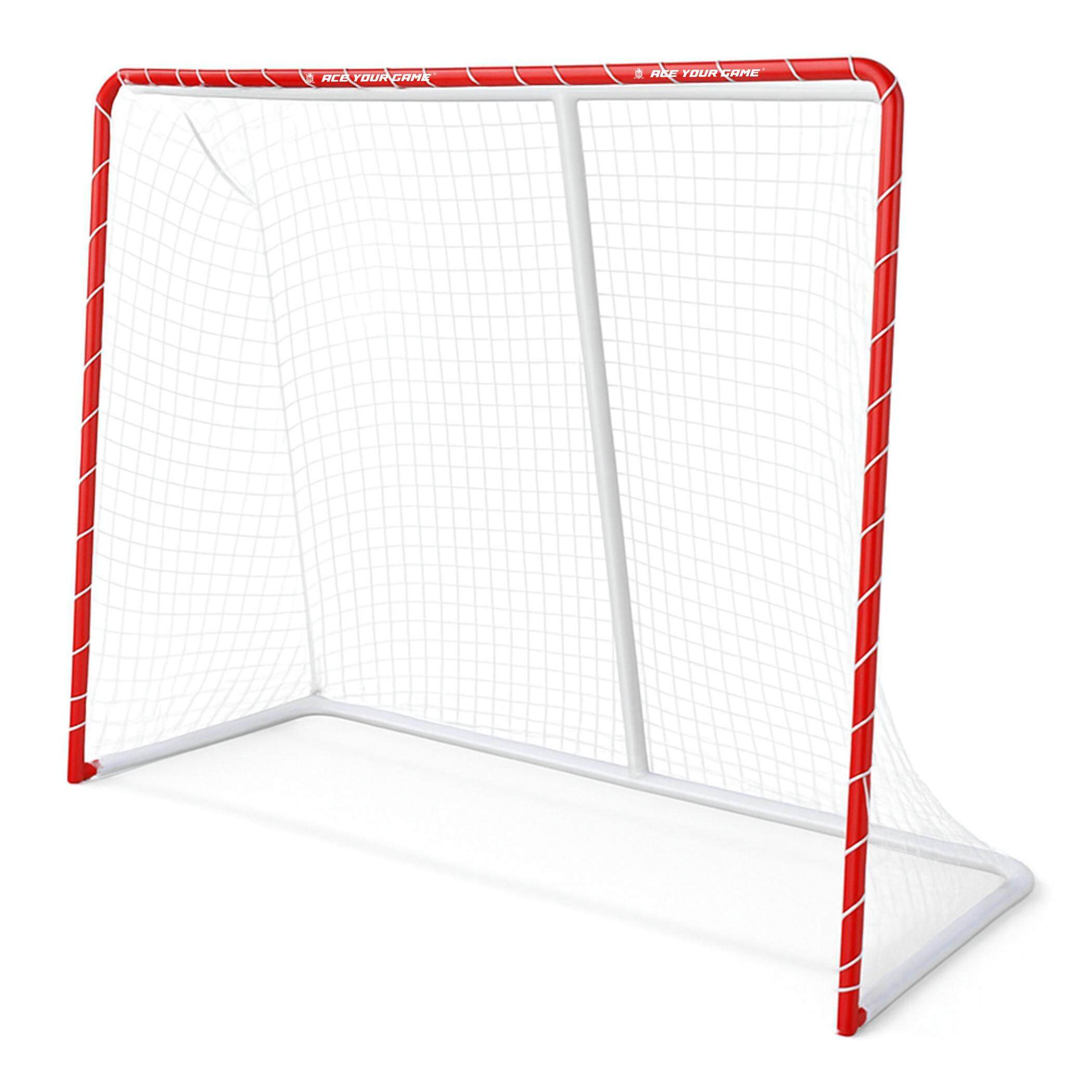 美国代购Hockey手作经久耐用全天候材料街头曲棍钢制冰球球门